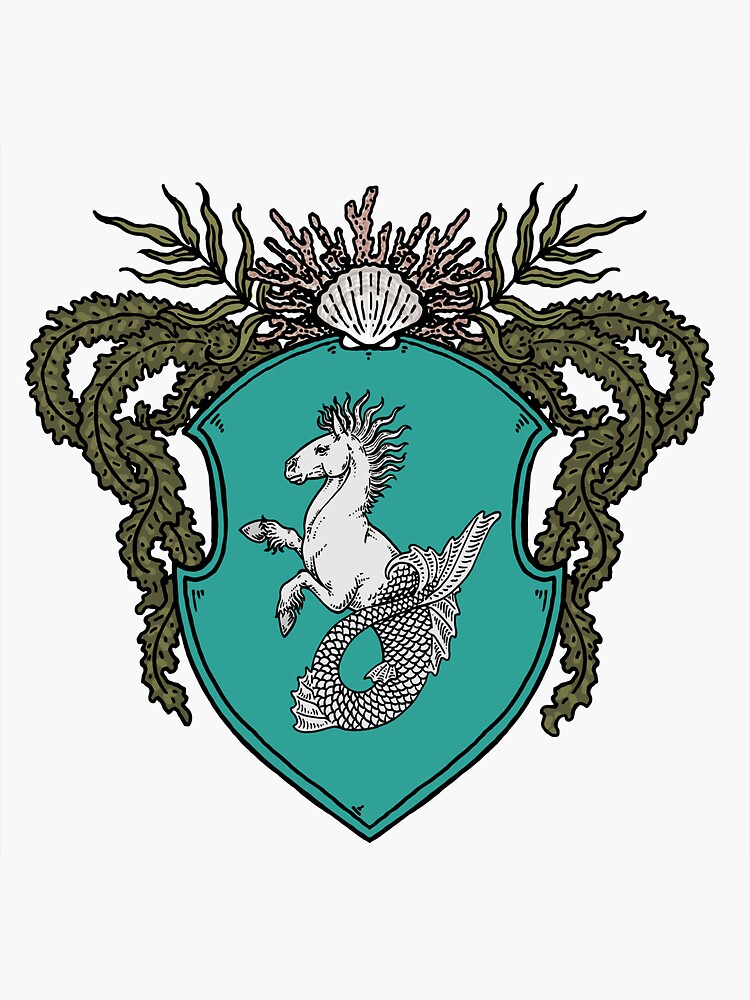"House Velaryon" Sticker by JRPrairieBoy | Redbubble