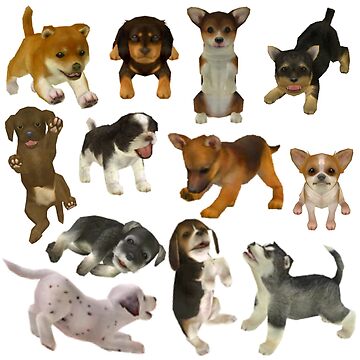 "nintendogs pups!" Poster for Sale by gixel | Redbubble