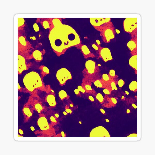"halloween vibe" Sticker for Sale by Mori-Arty | Redbubble