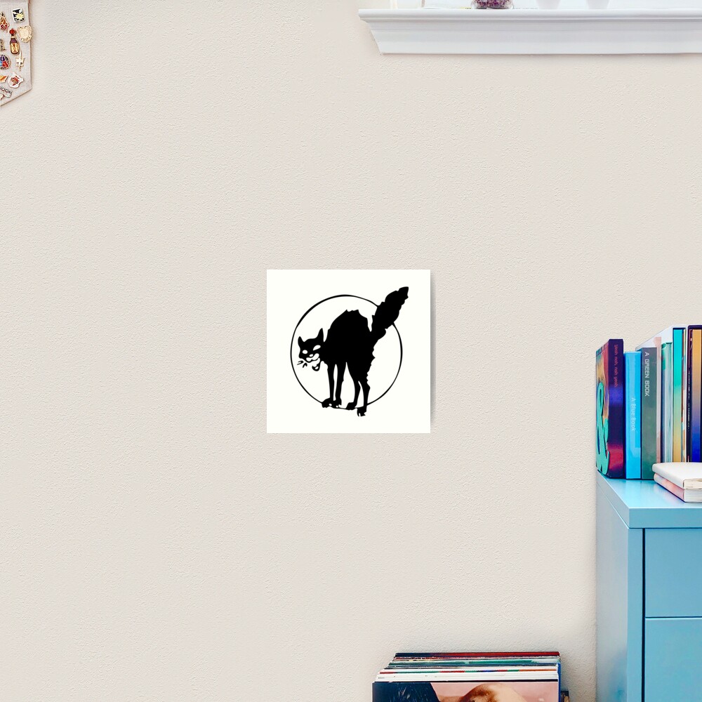 "Anarchist Black Cat" Art Print for Sale by MizukageKira | Redbubble