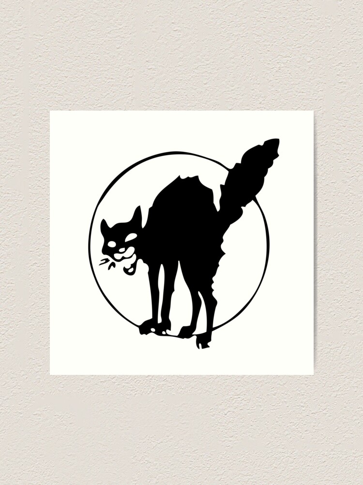 "Anarchist Black Cat" Art Print for Sale by MizukageKira | Redbubble