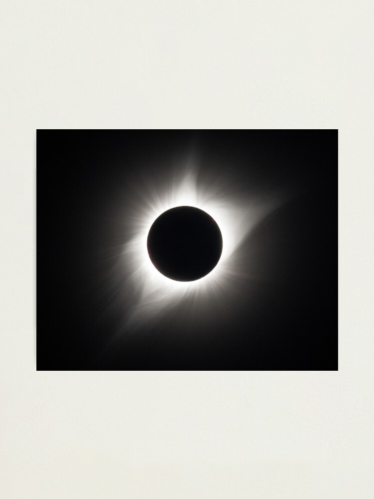 "2017 Solar Eclipse - Totality" Photographic Print for Sale by HiddenRockRanch | Redbubble