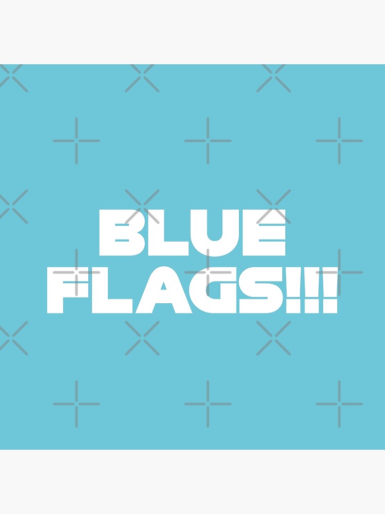 "HAM. BLUE FLAGS - Best Team Radio Dutch GP 2022 (Blue BG)" Art Print ...