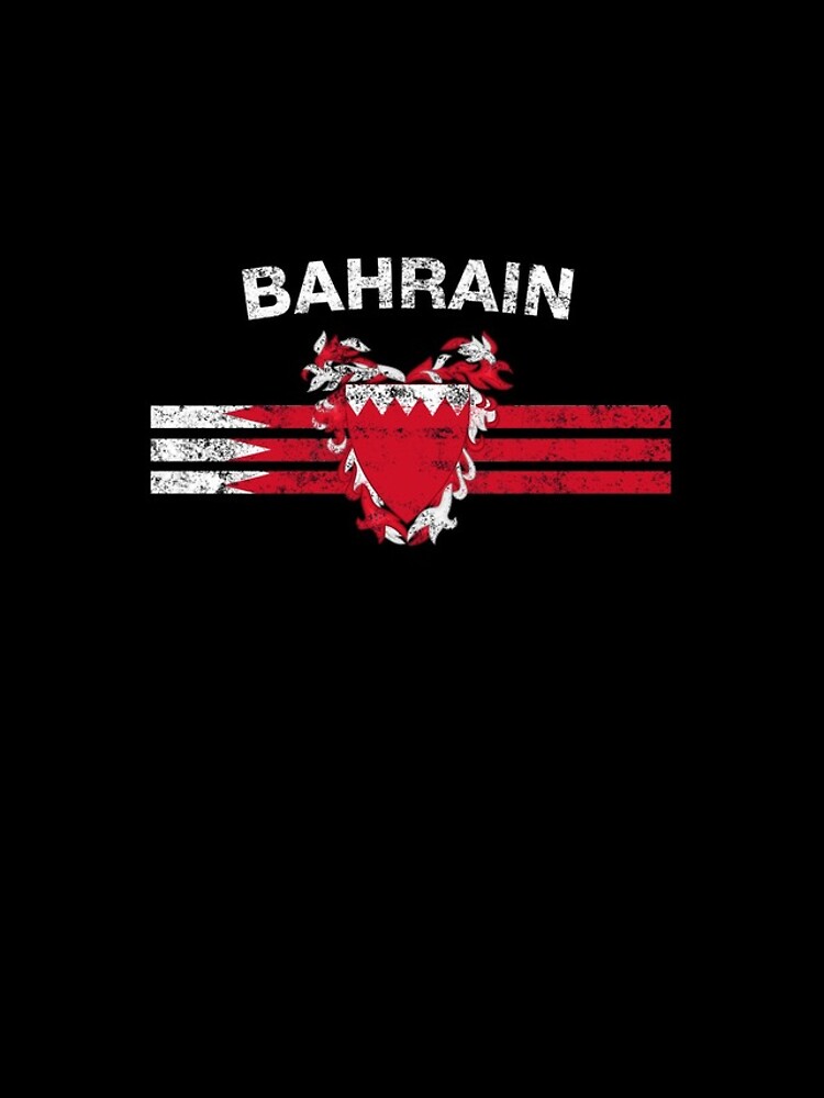 "Bahraini Flag Shirt - Bahraini Emblem & Bahrain Flag Shirt" iPhone ...