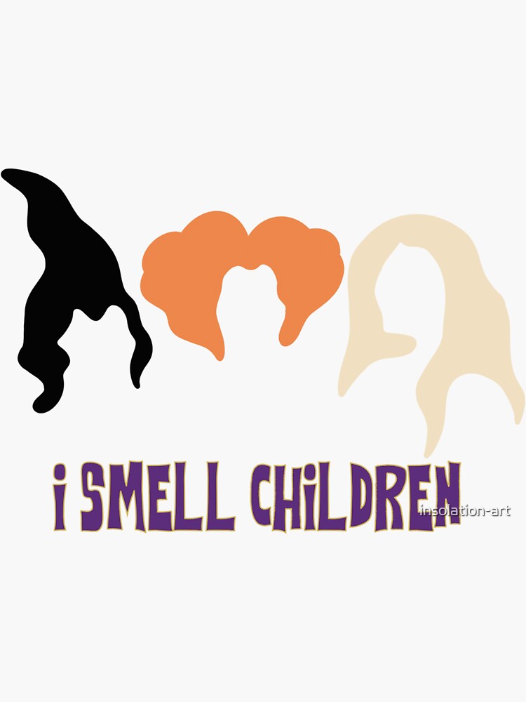 "Halloween hocus pocus sticker" Sticker for Sale by insolation-art ...