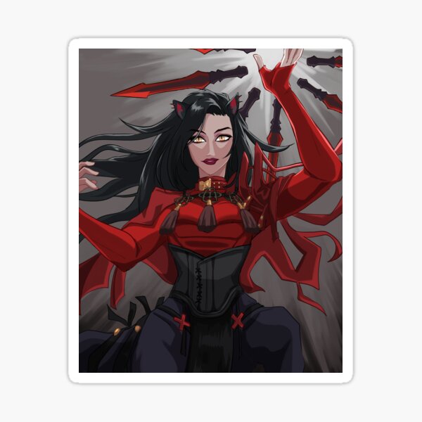 "Jin Yuyao From Dislyte Digital Fanart" Sticker for Sale by ...