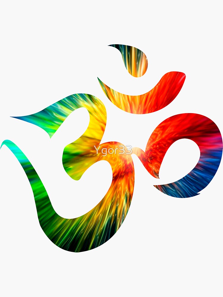 "Om symbol" Sticker for Sale by Ygor33 | Redbubble