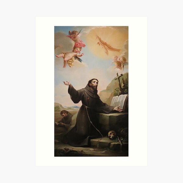 "St Francis of Assisi - San Francisco de Asis 24" Art Print for Sale by ...