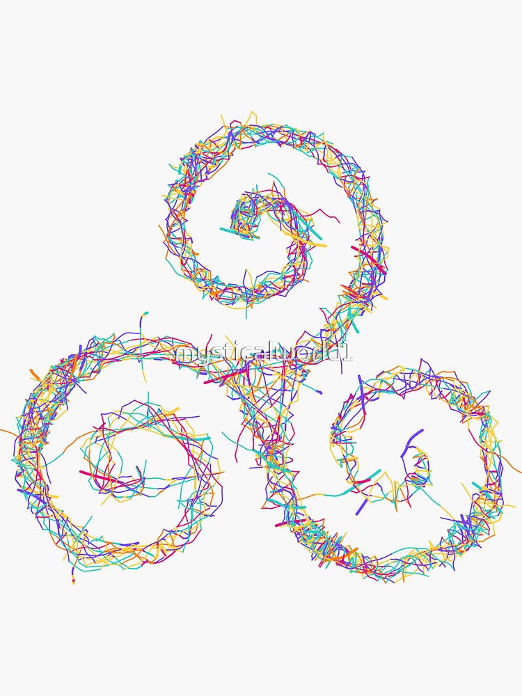 "Triskelion design symbol - The mental, physical and spiritual in ...