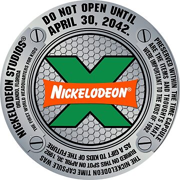 "Nickelodeon Time Capsule" Sticker for Sale by ACF Designs | Redbubble
