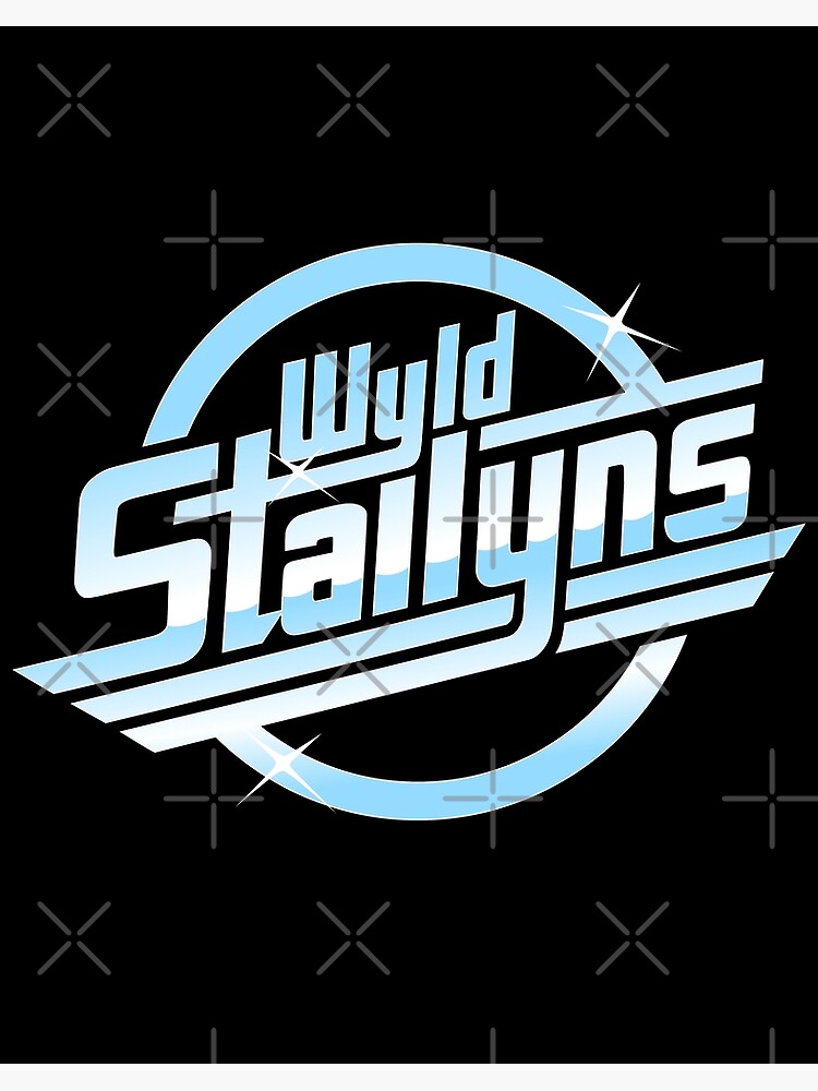 "Wyld Stallyns Logo" Poster for Sale by harebrained | Redbubble