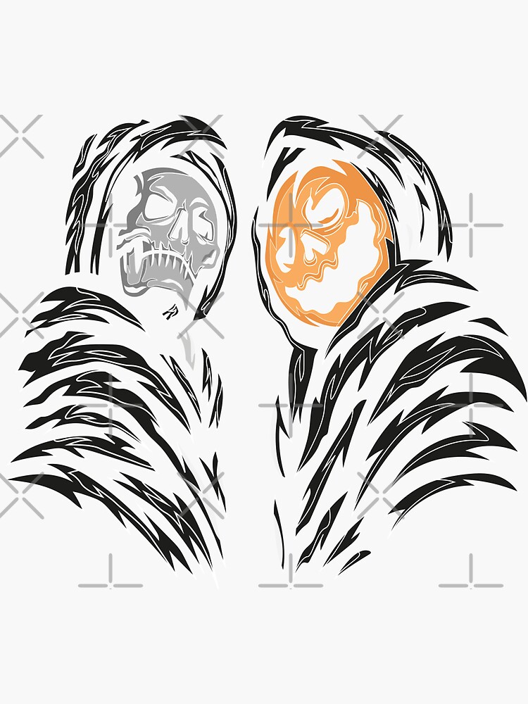 " Happy halloween horror nights 2022, Halloween time" Sticker for Sale ...