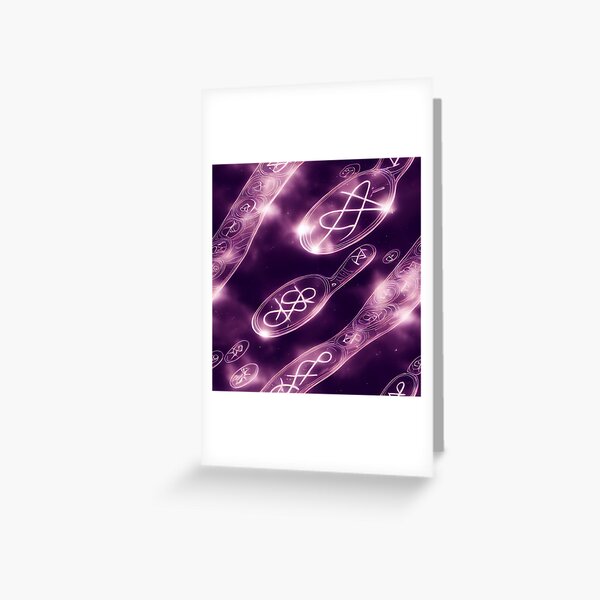 "Magic Runes" Greeting Card for Sale by Mori-Arty | Redbubble