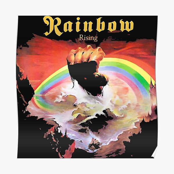 "rainbow band rising" Poster for Sale by nrackpenra | Redbubble