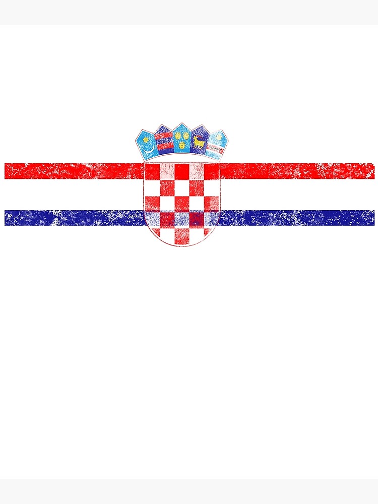 "Croat Flag Shirt - Croat Emblem & Croatia Flag Shirt" Poster for Sale ...