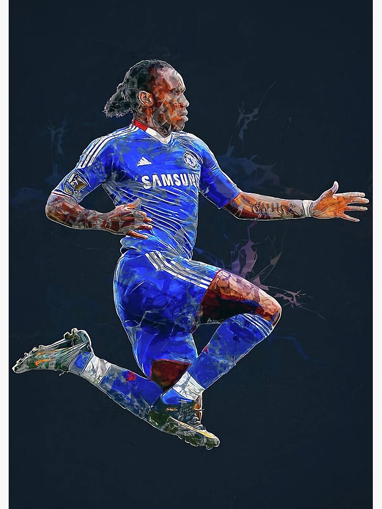 "Illustration Didier Drogba" Poster for Sale by ZanaKirania | Redbubble