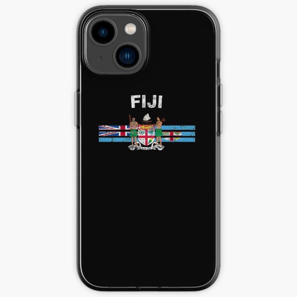 "Fijian Flag Shirt - Fijian Emblem & Fiji Flag Shirt" iPhone Case for ...