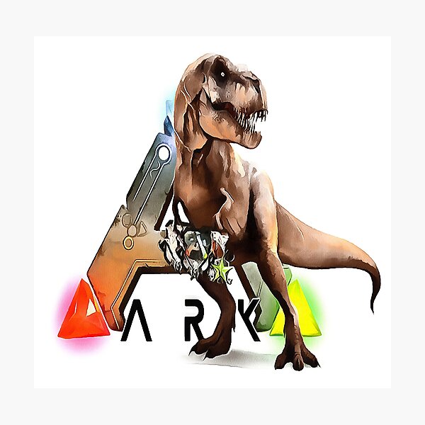 Ark T Rex Dino Photographic Prints | Redbubble