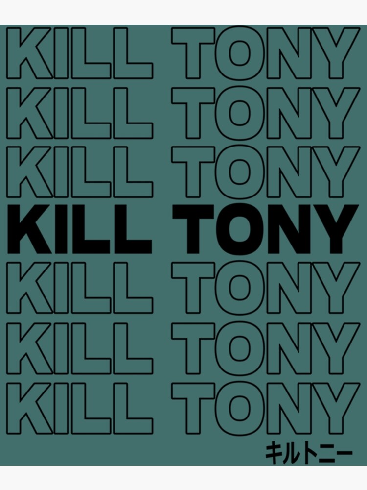 Kill Tony Merch Kill Tony Poster For Sale By Electa Borer Redbubble