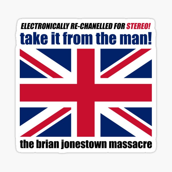 "Take It From The Man" Sticker for Sale by WiyonoStoreArt | Redbubble