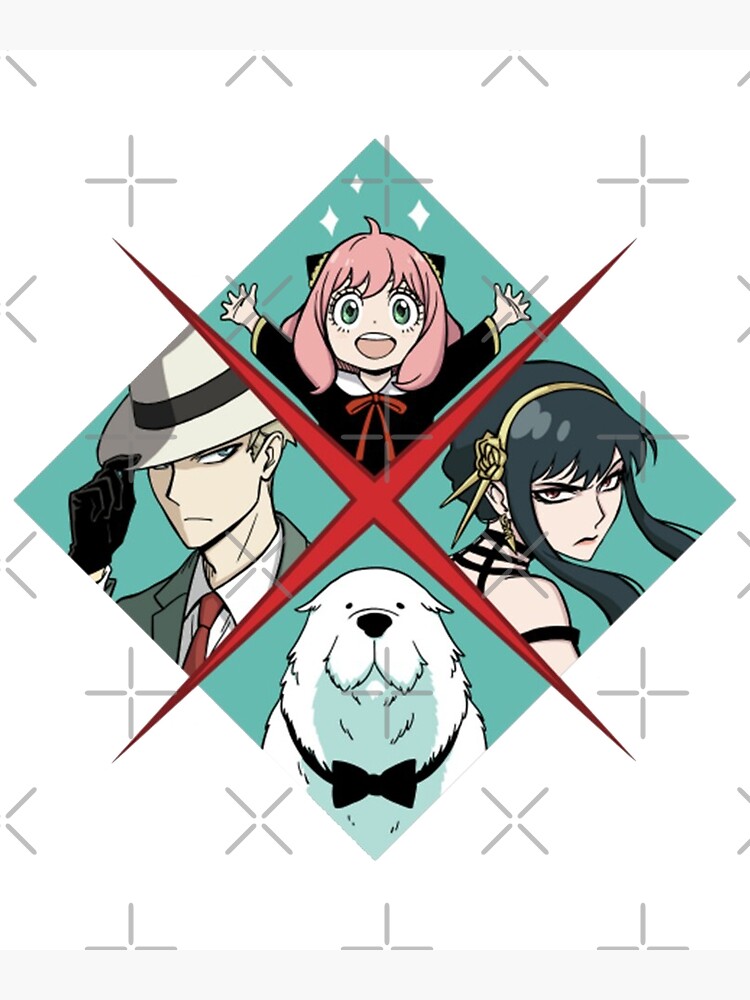 "SPY X FAMILY Forger Family" Art Print for Sale by Sonic-ip | Redbubble