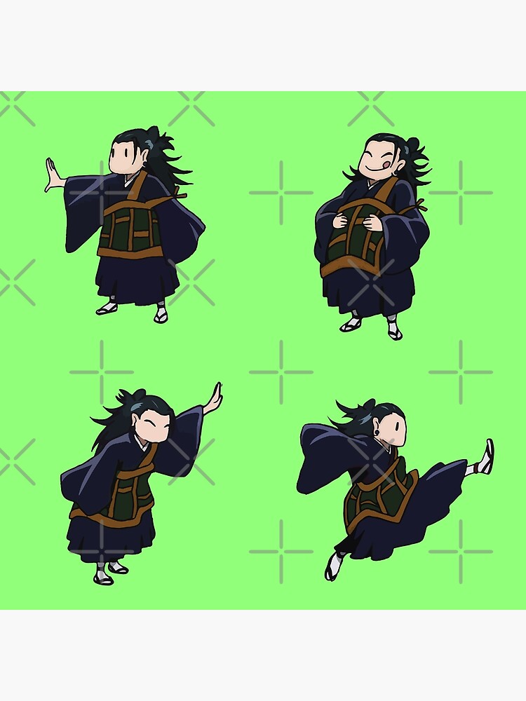 "Geto Suguru Sticker Pack | Jujutsu Kaisen" Poster for Sale by ZLDK ...