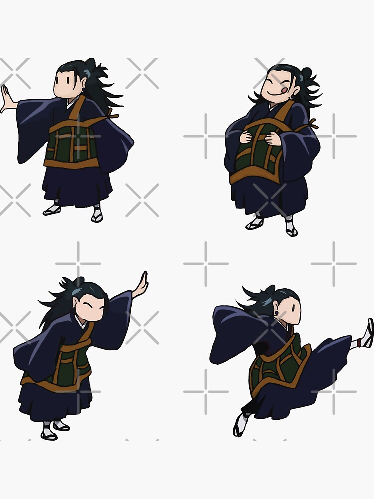 "Geto Suguru Sticker Pack | Jujutsu Kaisen" Sticker for Sale by ZLDK ...