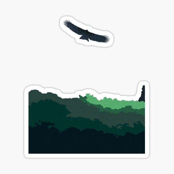 "Philippine Eagle Soaring" Sticker for Sale by craigsorono | Redbubble