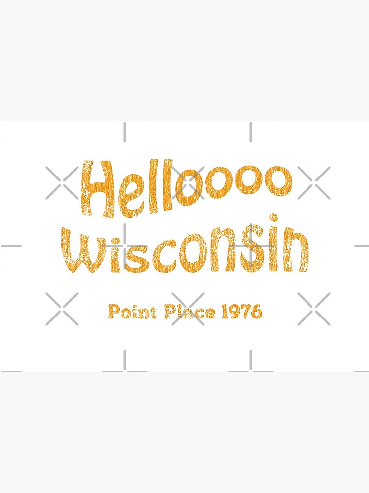 "Hello Wisconsin vintage" Art Print for Sale by mctees | Redbubble