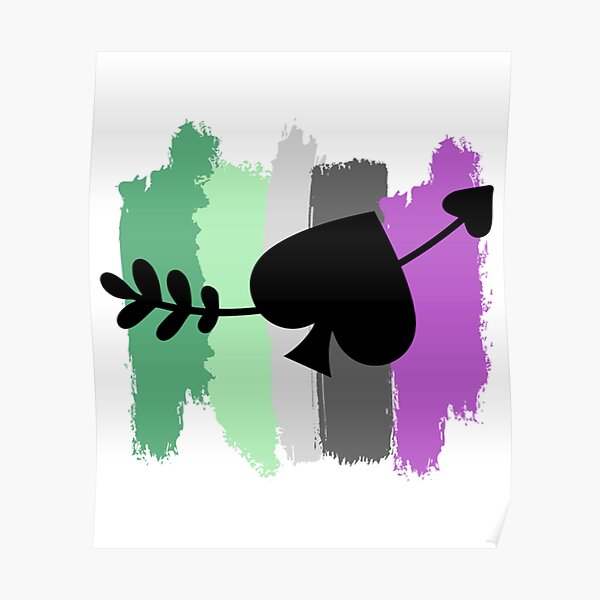 "Aroace Symbol " Poster for Sale by PerryPacil | Redbubble