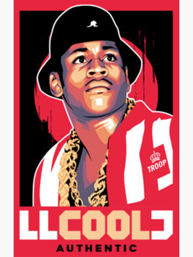 "LL COOL J" Sticker for Sale by vitadelvie | Redbubble