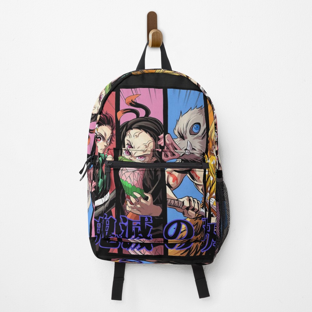"Demon Slayer Demon Slayer Demon Slayerrrr" Backpack for Sale by ...