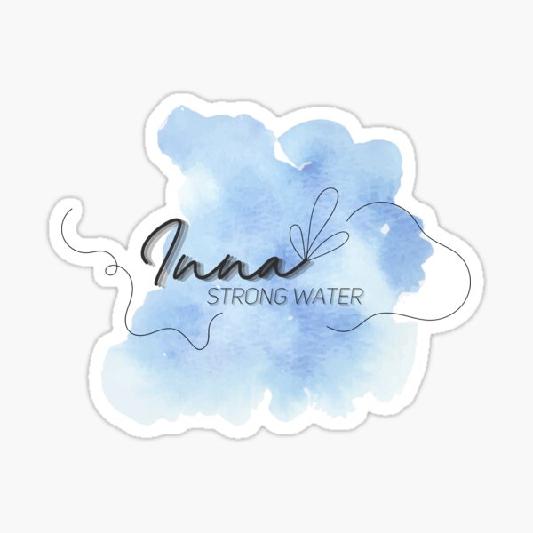 "Inna Meaning | Name Meaning | Minimalist Watercolor" Sticker for Sale ...