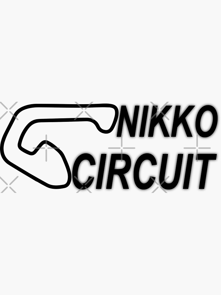 "Nikko Circuit" Sticker for Sale by merlz | Redbubble