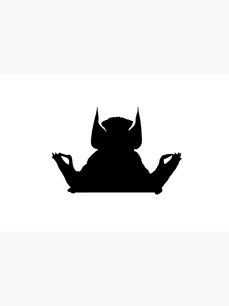 "Bat doing yoga pose for Halloween - Created by Artificial Intelligence ...