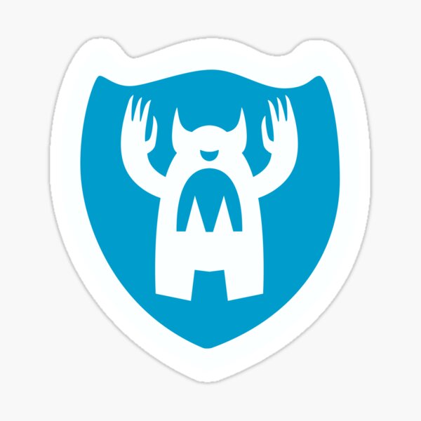 Pegatina «logo monstruo» de Saph | Redbubble