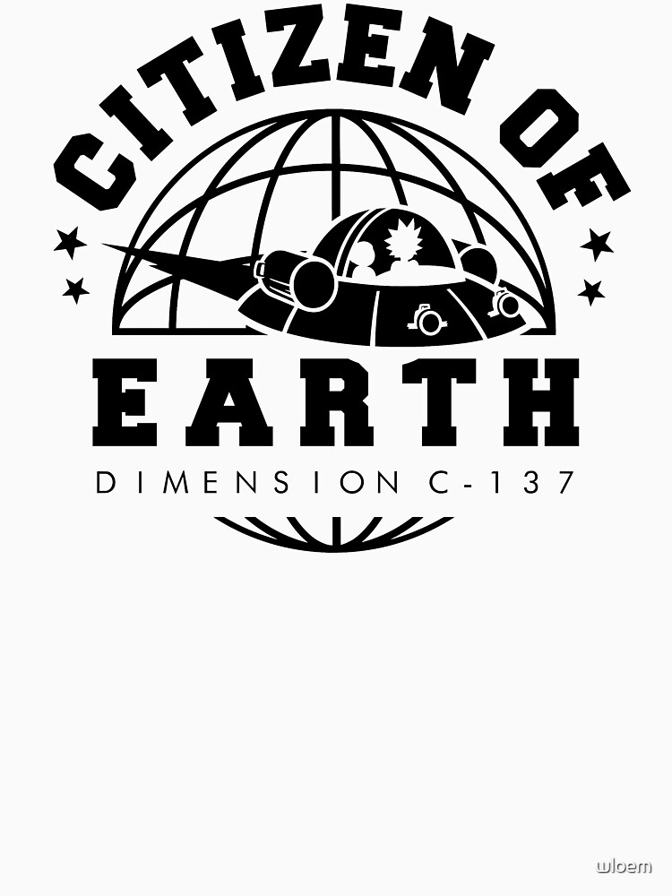 "Earth Dimension C-137" Essential T-Shirt by wloem | Redbubble