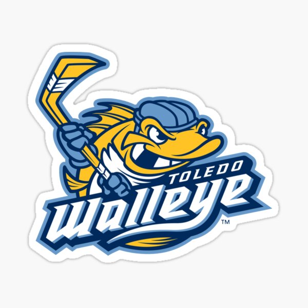 "Toledo walleye" Sticker for Sale by HubarttAriett76 | Redbubble