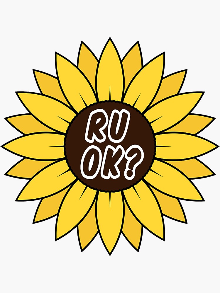 "Ruok" Sticker for Sale by KIMHATTON | Redbubble
