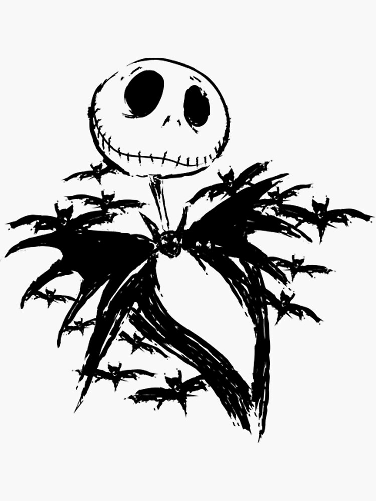 "Nightmare The Nightmare Before Christmas" Sticker for Sale by ...