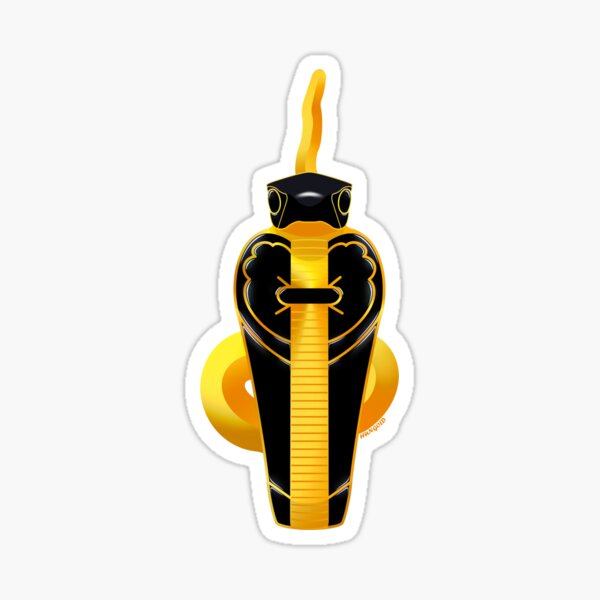 "Cobra Uraeus ancient Egypt" Sticker for Sale by Hungold | Redbubble