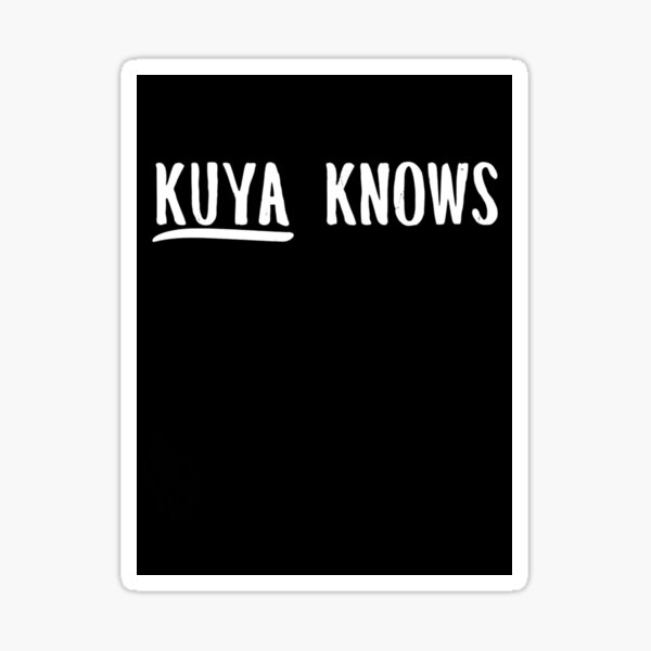 Pegatina «Kuya conoce al hermano mayor filipino Pinoy Fun Fam h» de ...