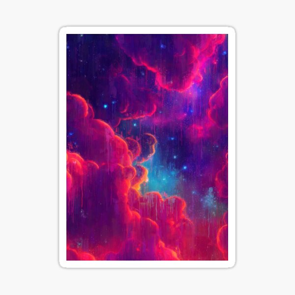 " Pop art Fly nebula" Sticker for Sale by Tokyoflesh | Redbubble