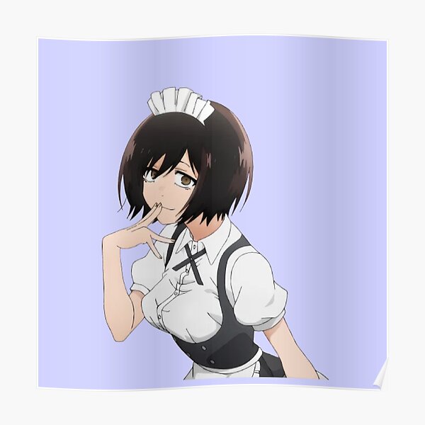 "Akira asai maid call of the night" Poster for Sale by Akuma-san ...