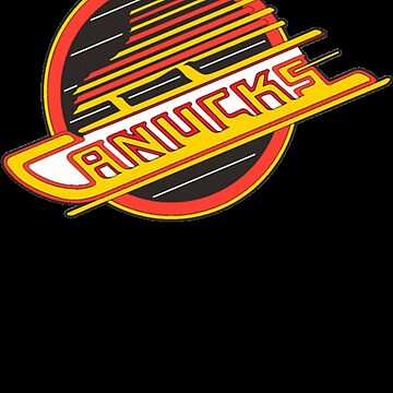 "Vancouver hockey retro canucks skate" Comforter for Sale by MaloneAnne ...