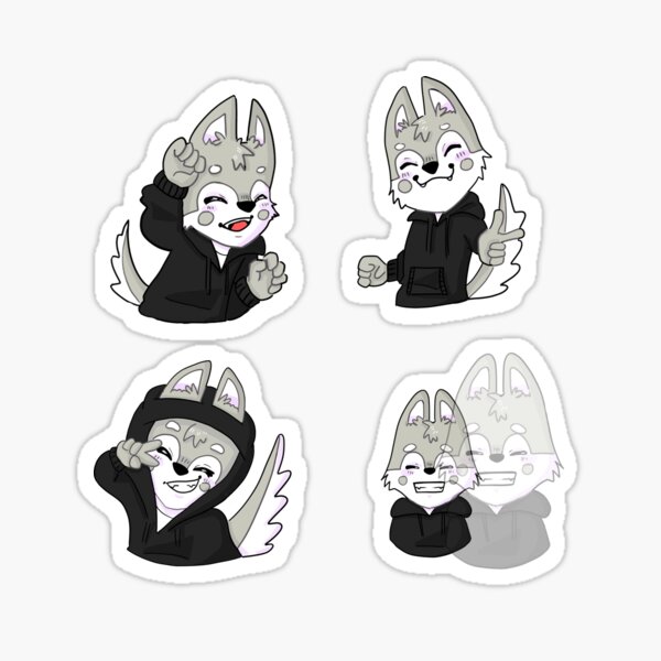 "skzoo - wolf chan" Sticker for Sale by kero17 | Redbubble