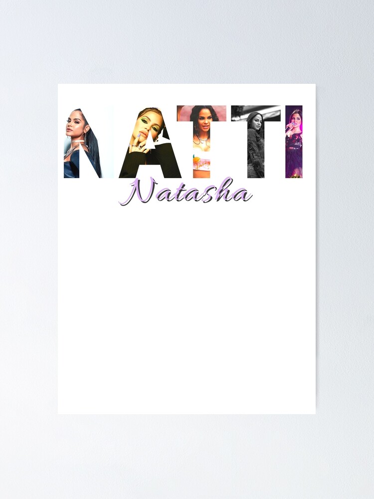 "Natti Natasha classic t shirt | Natti Natasha sticker" Poster for Sale ...