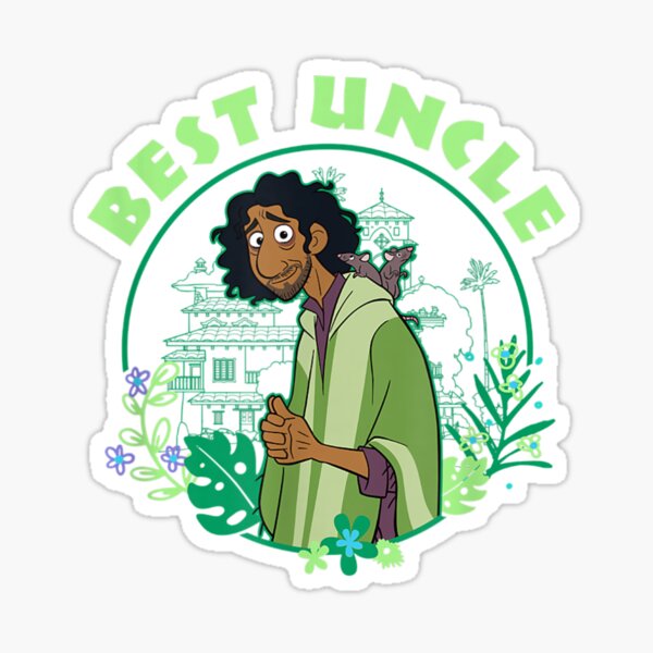 "Best Uncle Poster" Sticker for Sale by ChelonaFarrar | Redbubble