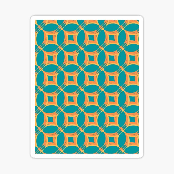 "Traditional patterns" Sticker for Sale by MYWMC | Redbubble
