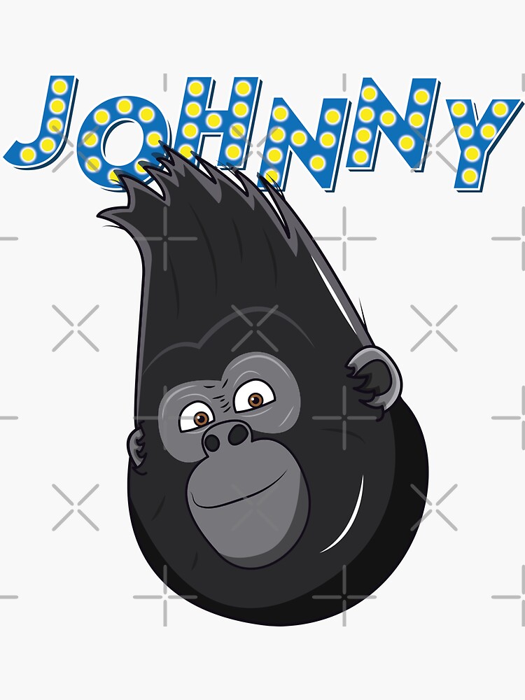 "Johnny-Sing" Sticker by Necronder | Redbubble